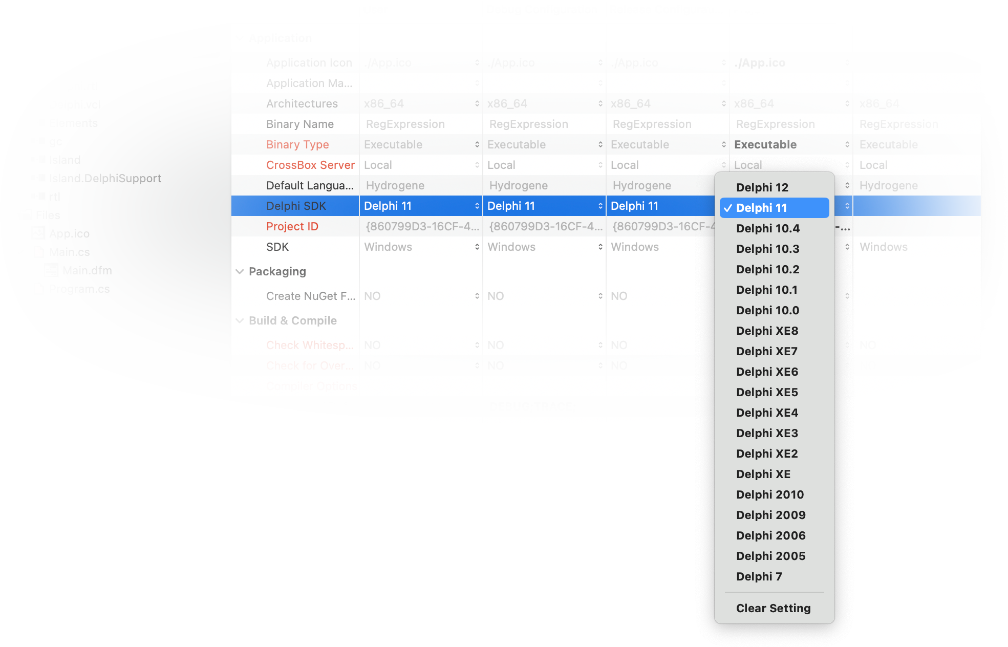 Island/Delphi: Using Delphi APIs from Elements